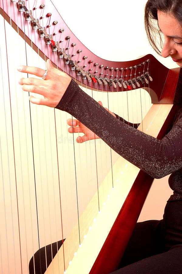 651 Woman Playing Harp Stock Photos - Free & Royalty-Free Stock Photos ...