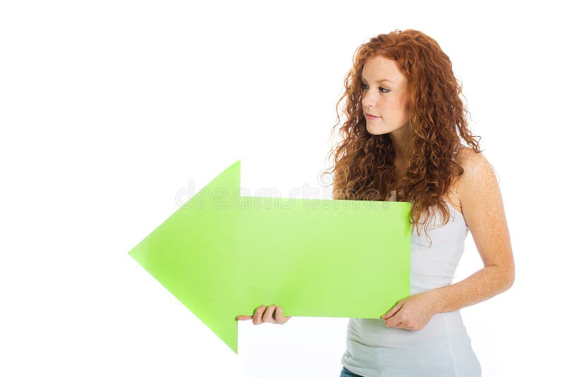 Pointing To the Left. Man in Suit Stock Photo - Image of blank ...