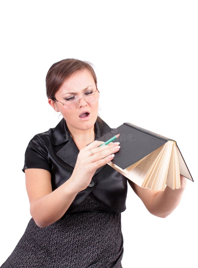 Woman Points To Hold Book Stock Photos - Free & Royalty-Free Stock ...