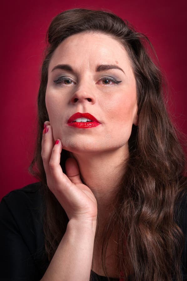 Woman Portrait stock photo. Image of attractive, female - 38816890