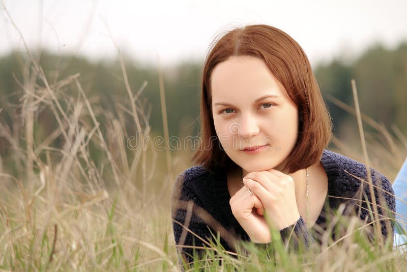 Woman portrait stock photo. Image of model, people, attractive - 169805324