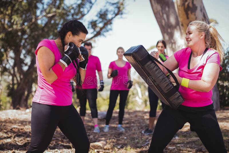 Group of Woman at Fitness Club Stock Image - Image of activity, health ...