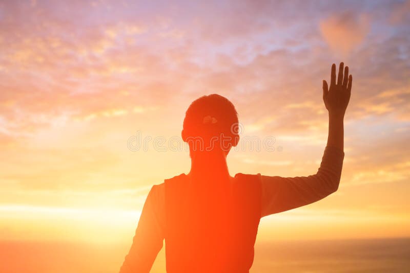 Woman pray pious stock image. Image of christianity, hope - 87484971
