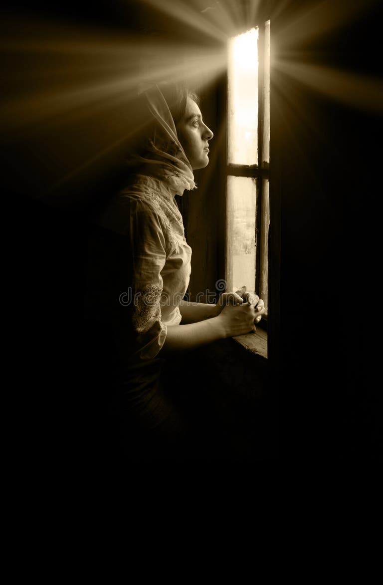 Jewish Woman Praying Window Stock Photos - Free & Royalty-Free Stock ...