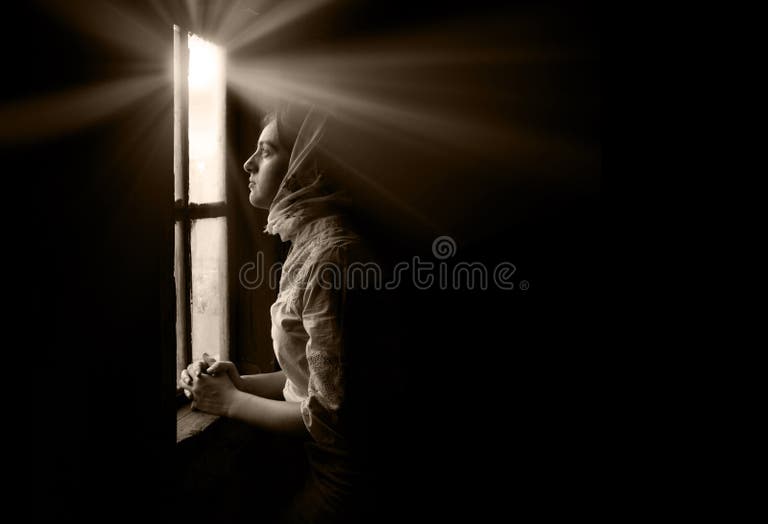 Jewish Woman Praying Window Stock Photos - Free & Royalty-Free Stock ...
