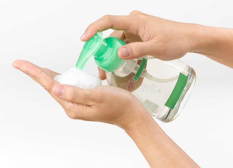 Liquid Hand Soap Dispenser stock image. Image of dirt - 1202251