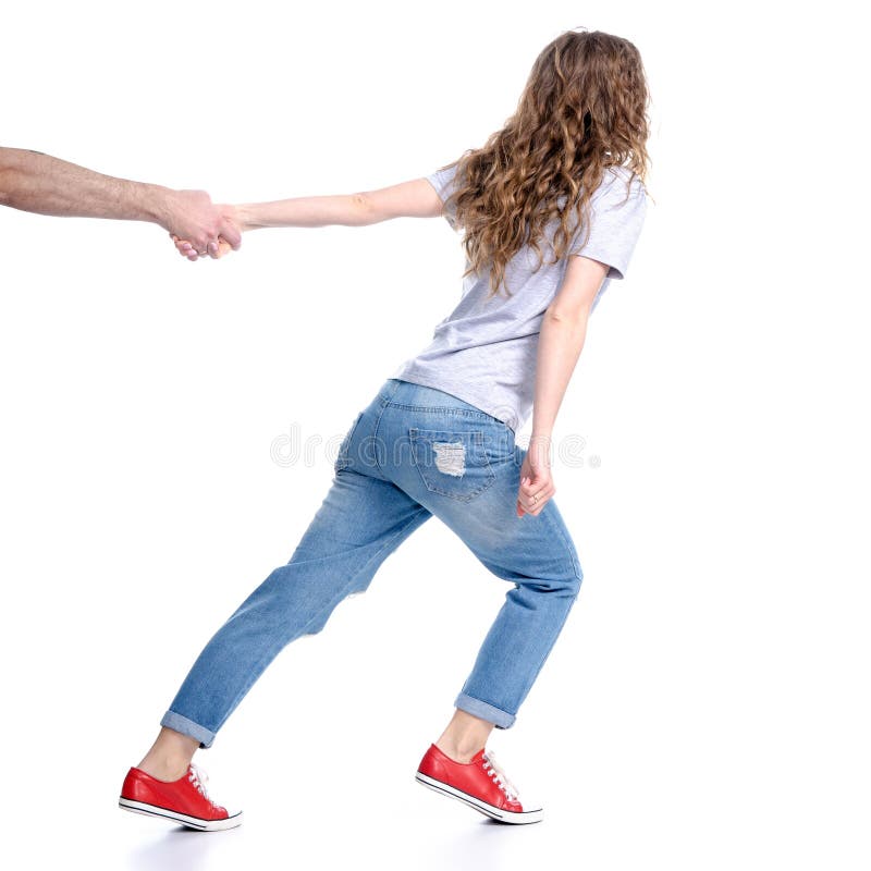 663 Woman Pulls Man Stock Photos - Free & Royalty-Free Stock Photos ...