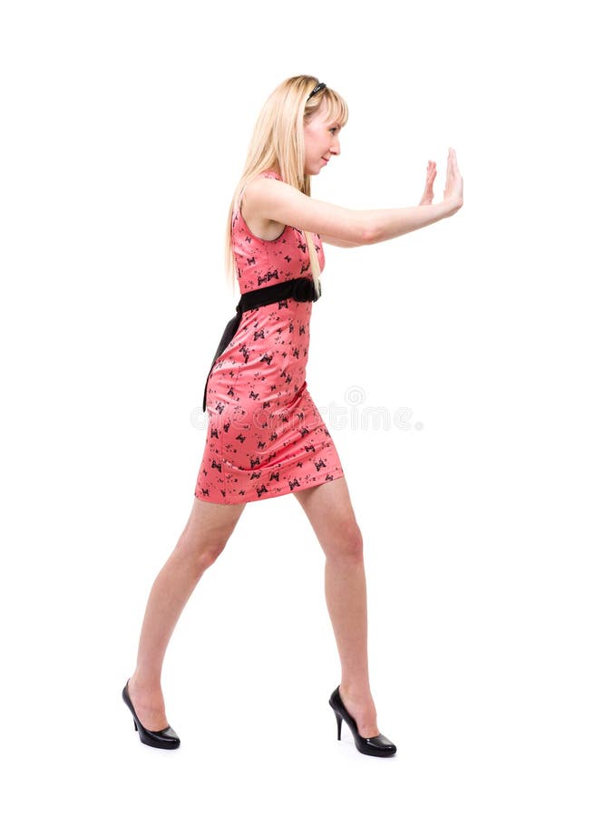 219 Girl Pushing Object Stock Photos - Free & Royalty-Free Stock Photos ...