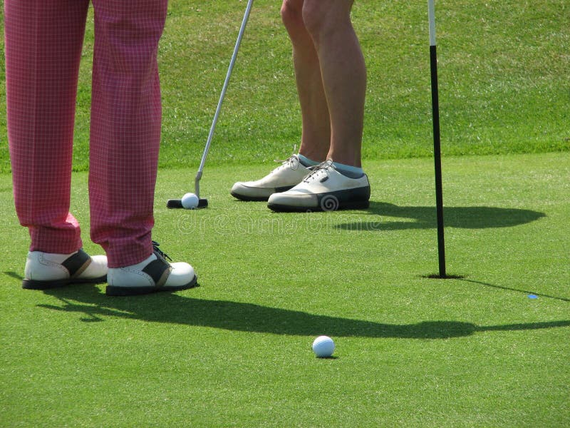 Woman putting stock photo. Image of players, sport, play - 997154