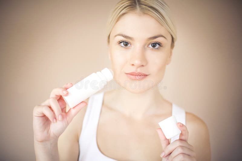 Clean face. stock photo. Image of healthcare, human - 123964634