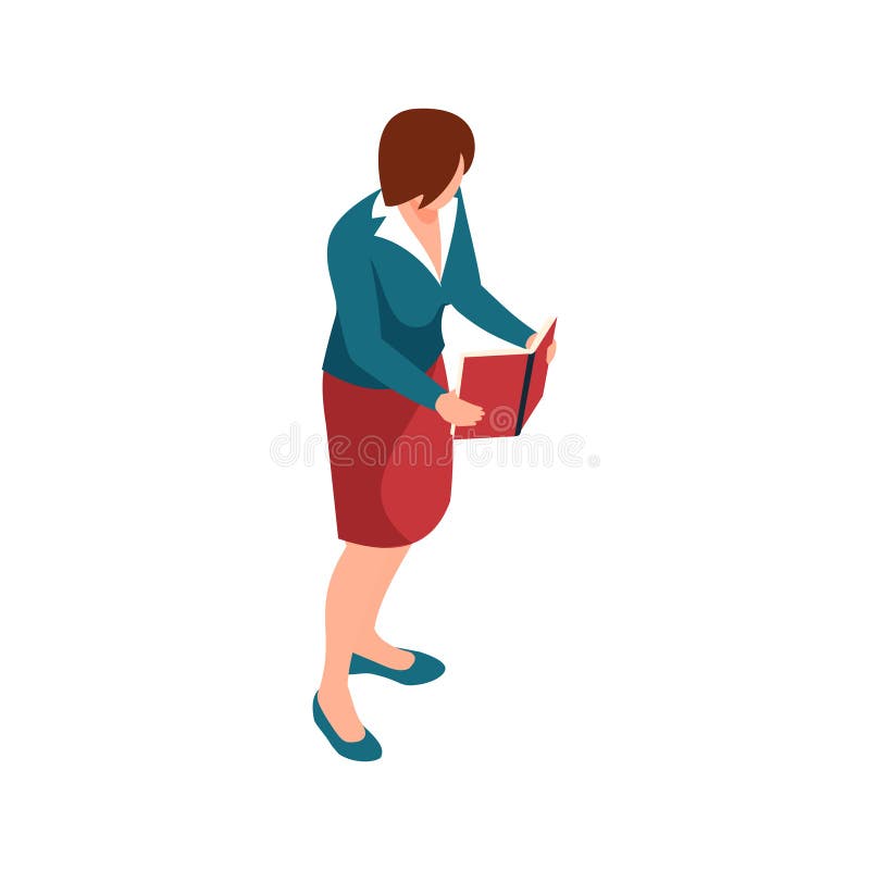 Woman Reading Icon stock vector. Illustration of library - 228476320