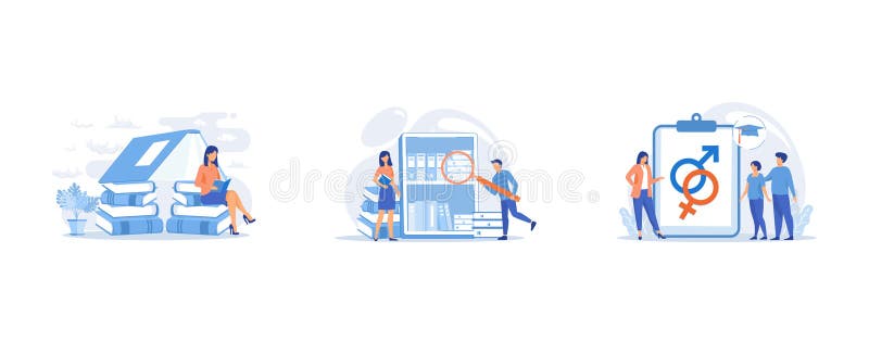 Woman Reading In Library Public Library Visitors Sexual Education