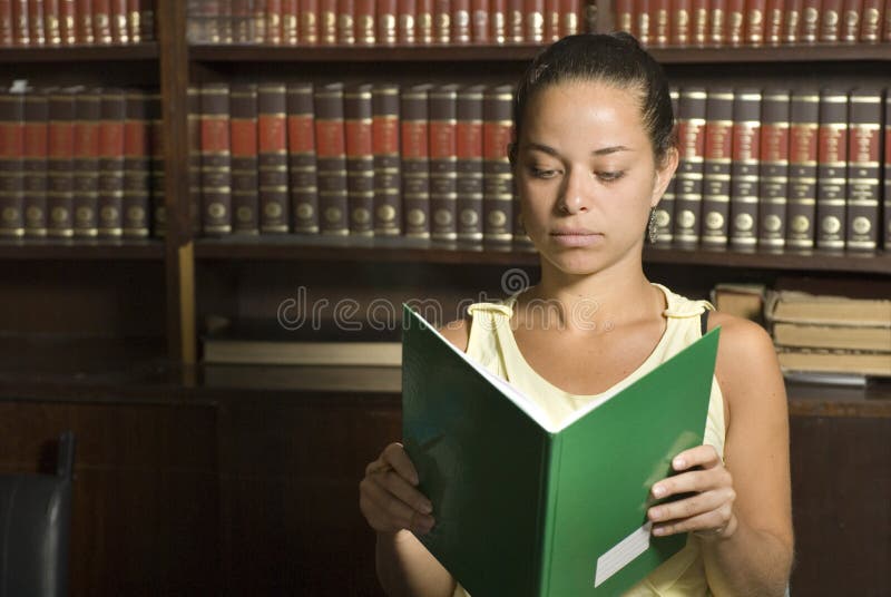 Woman Reads Book - Horizontal Stock Image - Image of woman, indoors ...