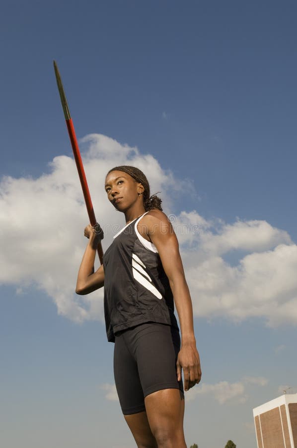 Women S Javelin Throw For Disabled Persons Stock Photo - Image of ...