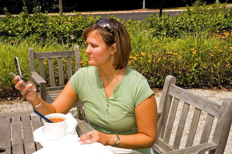 Sending Message stock photo. Image of cellphone, professional - 1356566