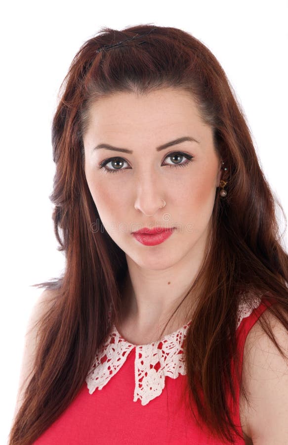 Woman in red stock image. Image of lovely, luxury, heels - 41138525