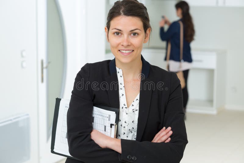 Woman Relator Looking at Camera Stock Photo - Image of publicrelations ...