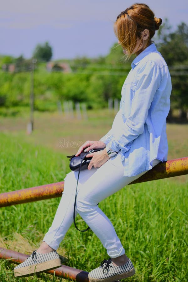 Woman resting stock image. Image of natural, conceived - 53615363