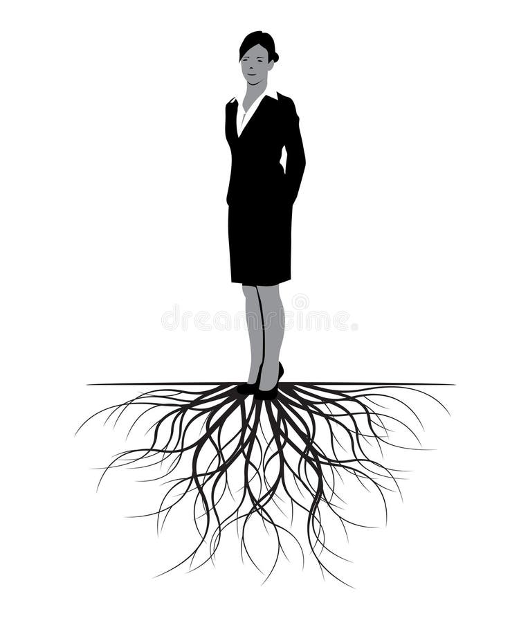 Man Woman Roots Stock Illustrations – 183 Man Woman Roots Stock ...