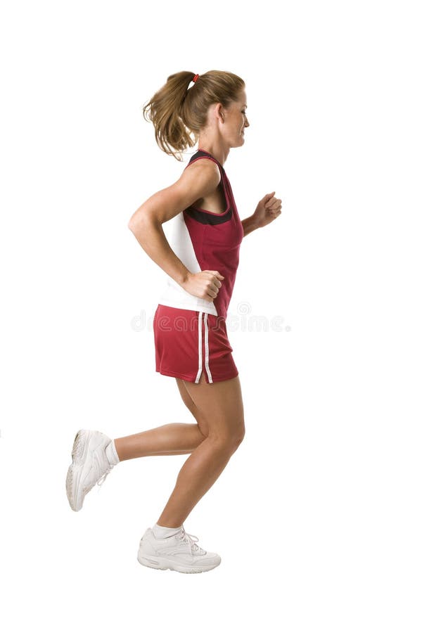 Woman Running stock image. Image of woman, girl, healthy - 4078451