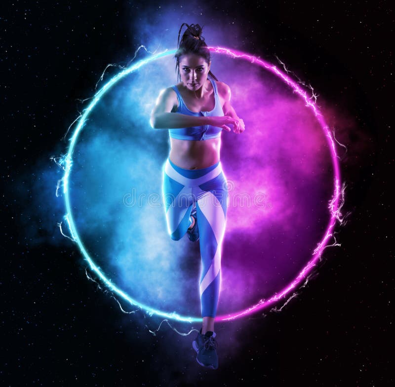 428 Woman Running Fire Stock Photos - Free & Royalty-Free Stock Photos ...