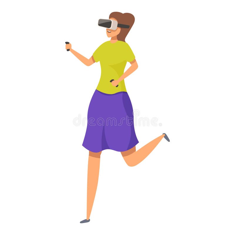 Digital Running Woman Stock Illustrations – 1,408 Digital Running Woman ...