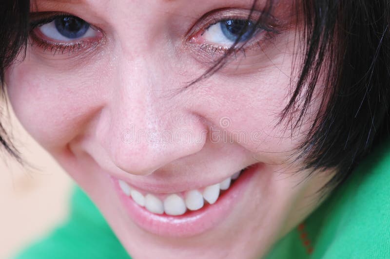 Woman s face stock photo. Image of closeup, people, portrait - 342968