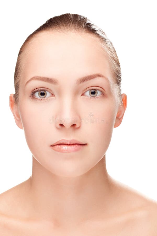 Woman S Face, Beauty Concept, Power of Make-up Stock Image - Image of ...