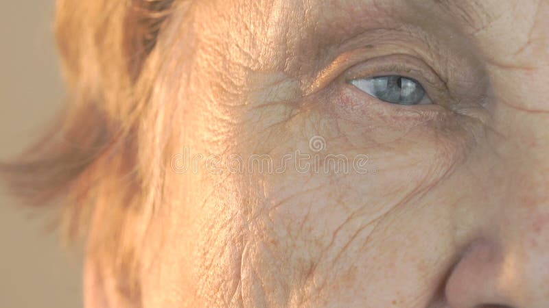 Woman`s Face with Disturbing Look of Face Stock Video - Video of hope ...