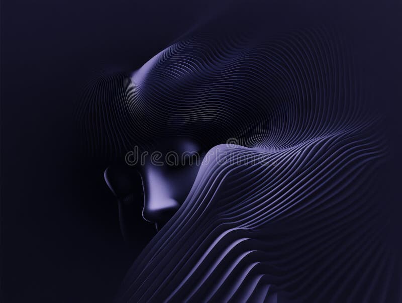 Woman's Face Shown Dark Purple Background Stock Photos - Free & Royalty-Free Stock Photos from ...