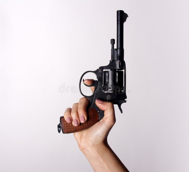 176 Hand Hold Revolver Gun Isolated Stock Photos - Free & Royalty-Free ...