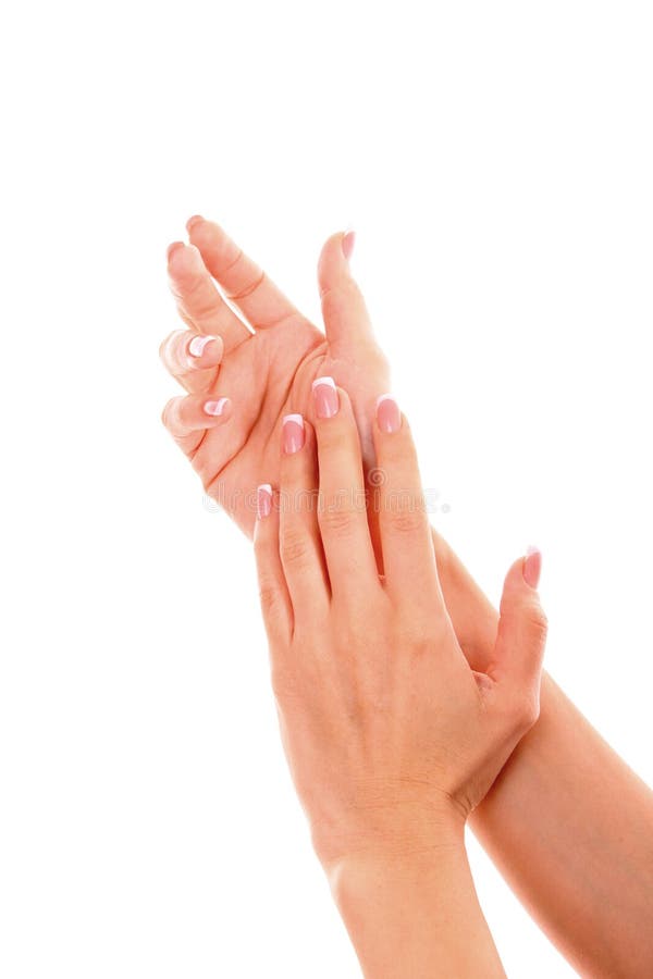 Woman s hand isolated stock photo. Image of human, finger - 17784166