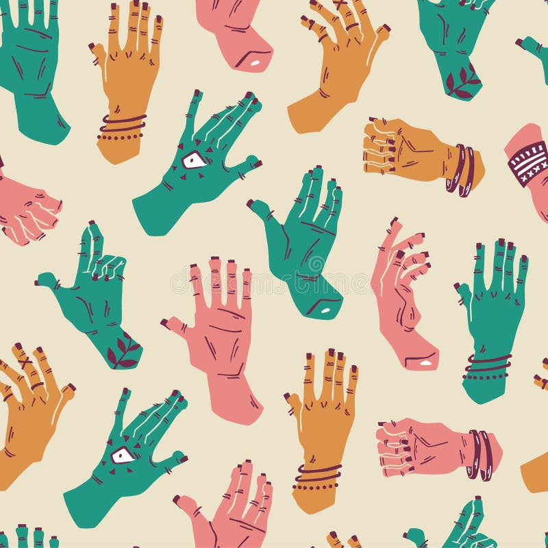 Hand Drawn Gypsy Hands Stock Illustrations – 70 Hand Drawn Gypsy Hands ...