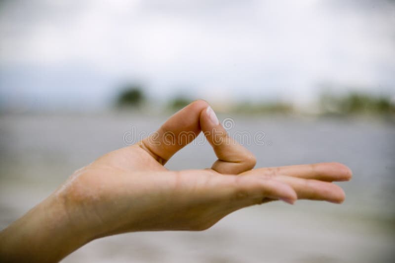 Zen hand stock photo. Image of exercise, health, fingers - 2426988