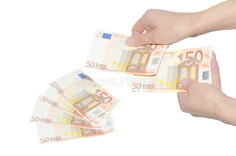 Woman S Hands Counting Euro Banknotes Stock Image - Image of notes ...