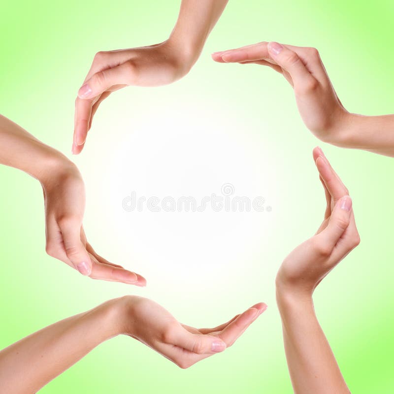 Woman s hands made circle stock image. Image of gesture - 18602197