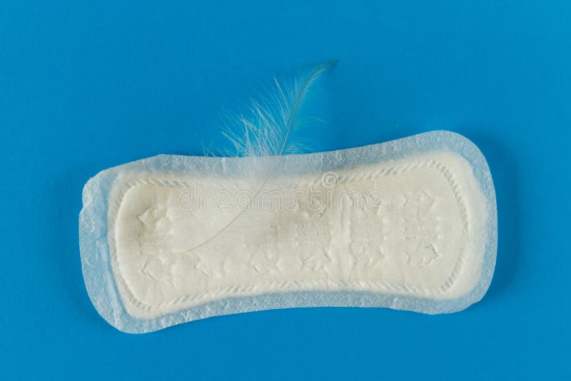 Woman s pad with feather stock photo. Image of health - 162795608