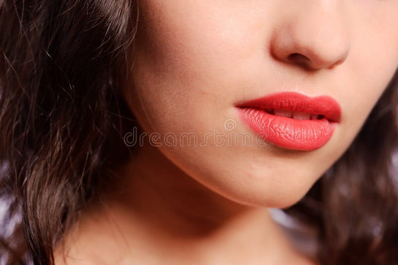 Woman Face with Arrow stock image. Image of beautiful, caucasian - 44641