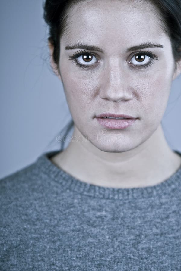 Woman s Scorn stock photo. Image of beautiful, beauty - 13007494