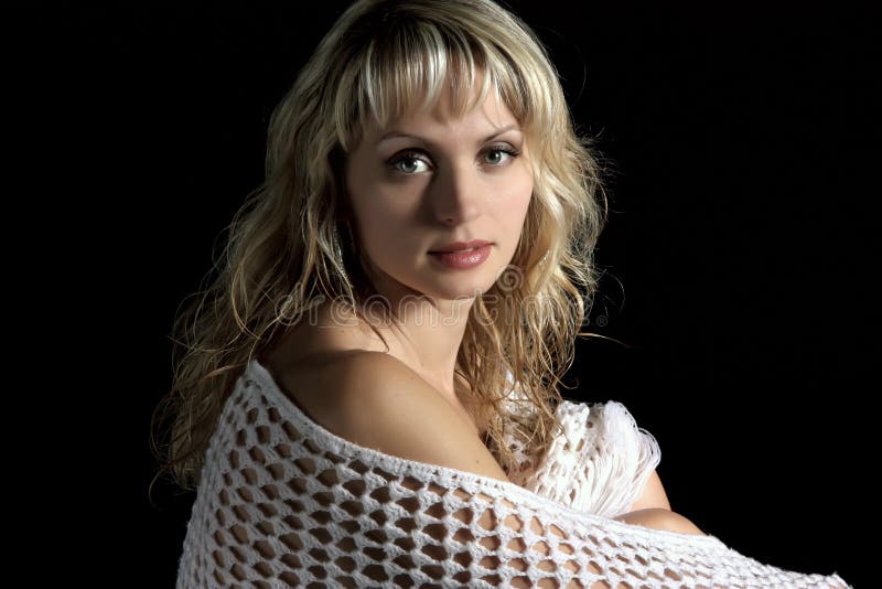 Woman s studio portrait stock photo. Image of studio - 12114092