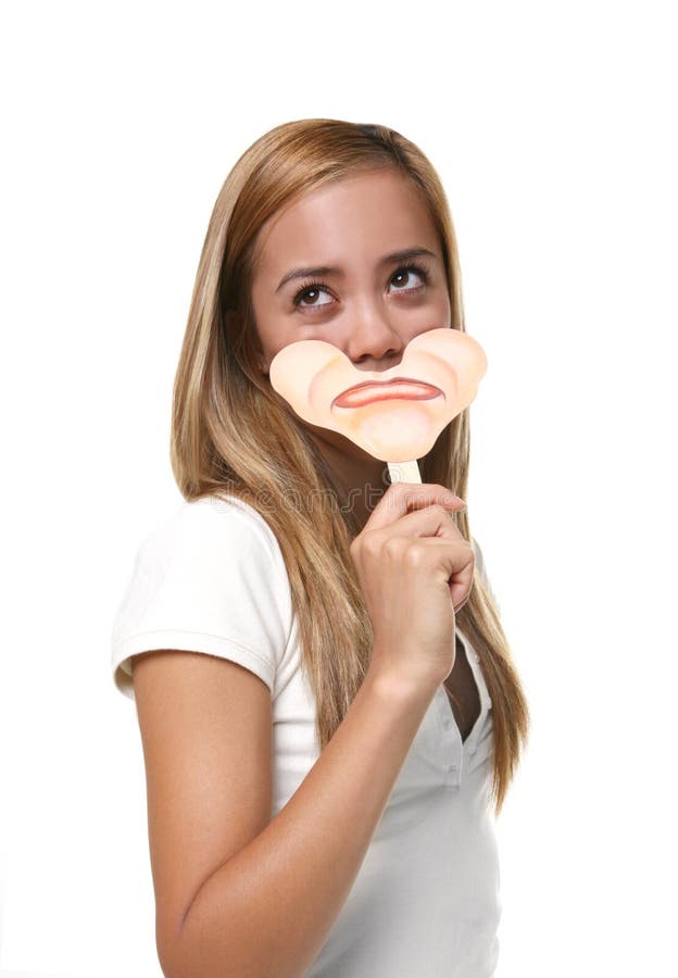 Woman with Sad Face stock photo. Image of face, lady, girl - 2929204