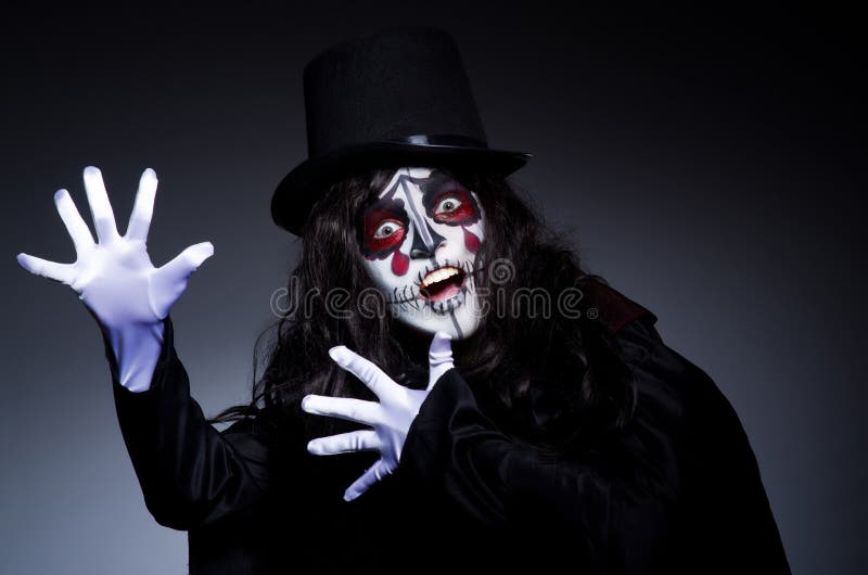 Woman satana stock photo. Image of anger, holiday, fantasy - 34664896