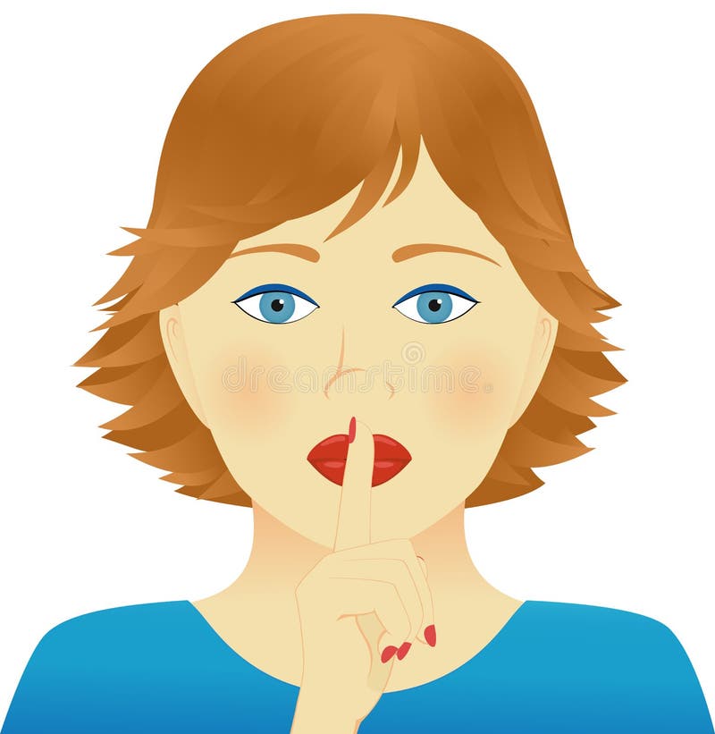 Shh Stock Illustrations – 1,269 Shh Stock Illustrations, Vectors ...