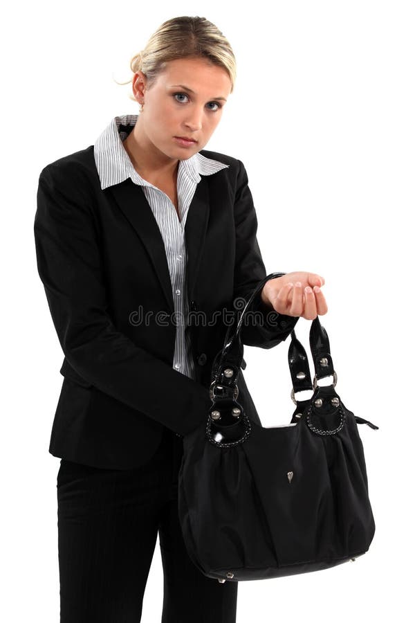 Woman Searching for Something Stock Image - Image of search ...