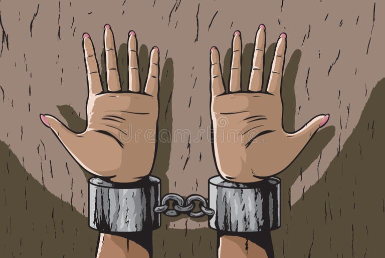 Hands Chains Cartoon Stock Illustrations – 173 Hands Chains Cartoon ...