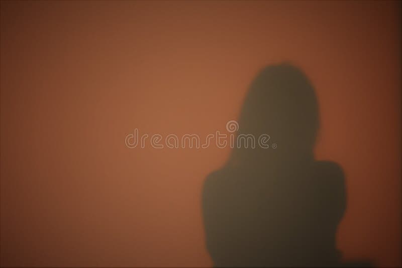 Woman shadow in the night stock image. Image of shadow - 194014193