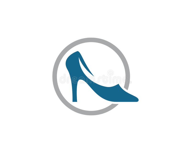 ,High Heel Logo Vector Template Stock Vector - Illustration of ...