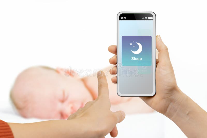 Application for Baby Control Stock Image - Image of family, holding ...