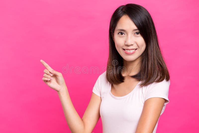 Woman showing finger up stock image. Image of show, finger - 86169211