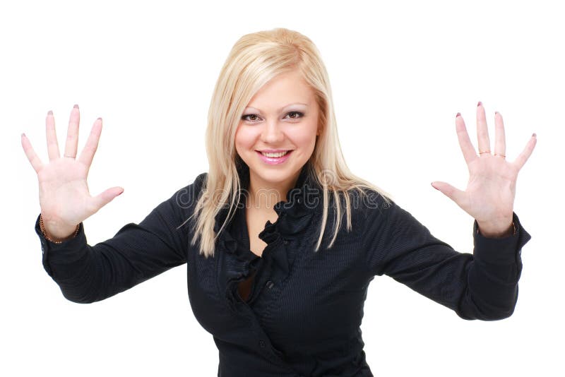 2,761 Woman Counting Ten Fingers Stock Photos - Free & Royalty-Free ...